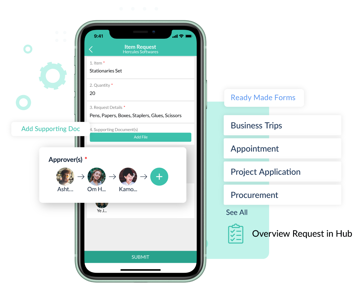 EasyWork - HR System Mobile App, Employee Attendance System