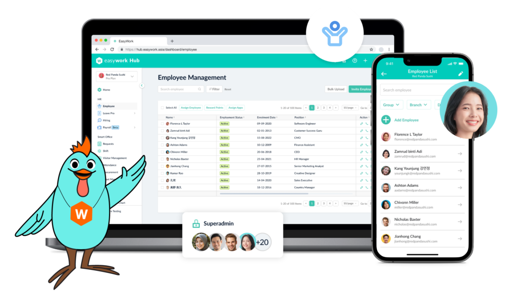 EasyWork - HR System Mobile App - Get Lifetime Deal Now!