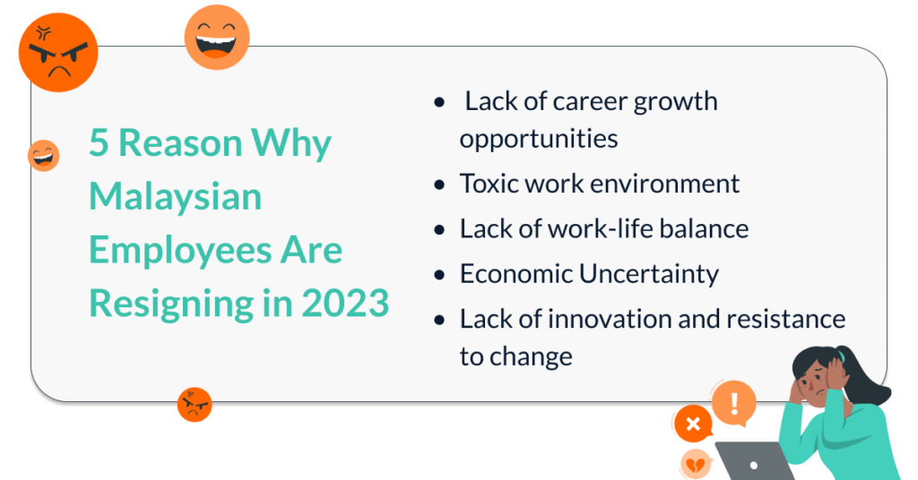 5 Reason Why Malaysian Employees Are Resigning in 2023 - easywork.asia