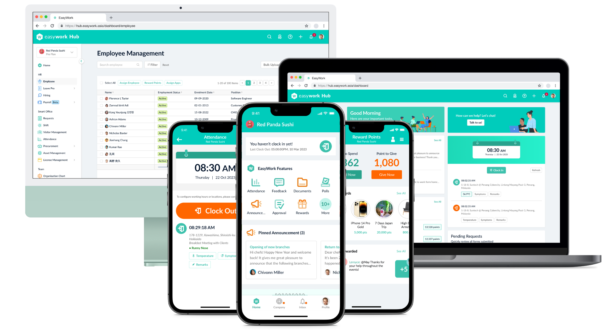 EasyWork - HR System Mobile App - Get Lifetime Deal Now!